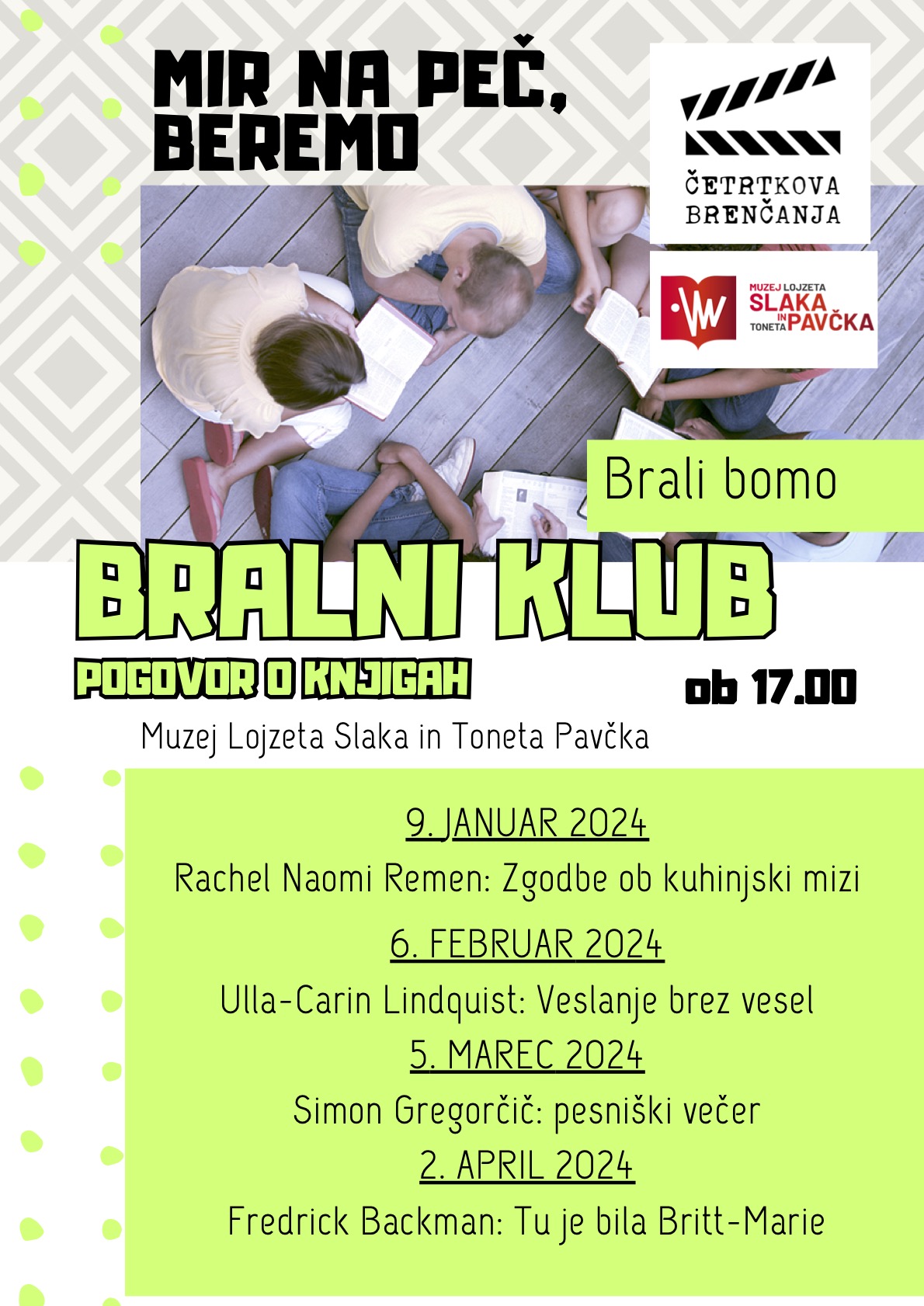 Mir na peč, beremo!